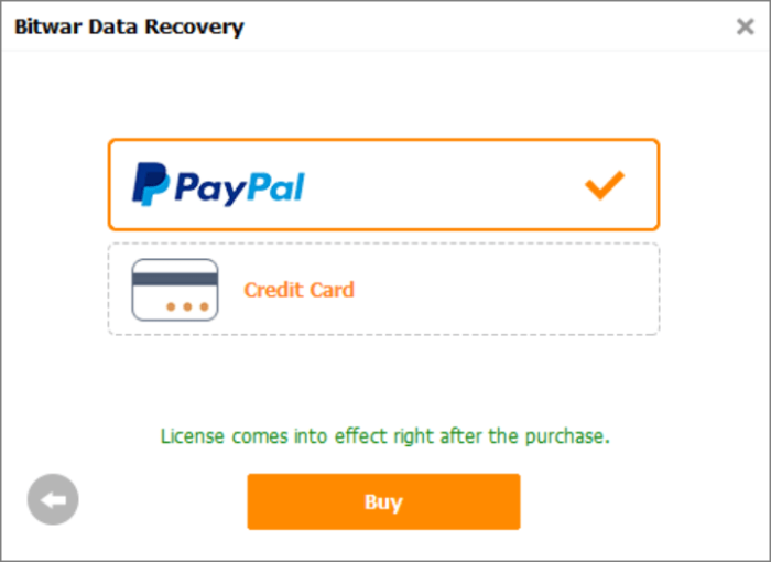 2 Methods to Purchase Bitwar Data Recovery Software