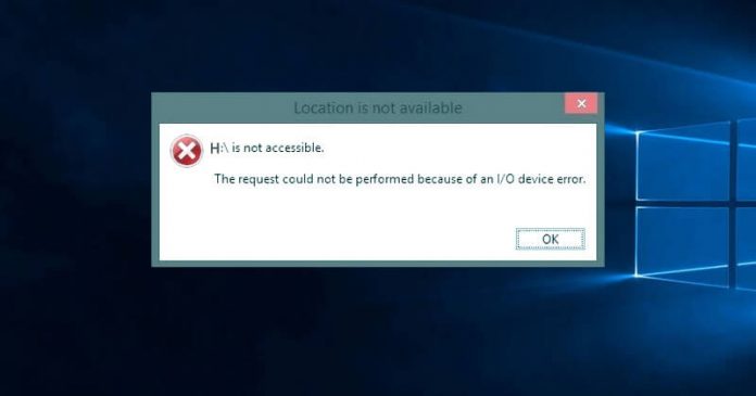 4 Quick Ways to fix an I/O Device Error • Bitwar Data Recovery