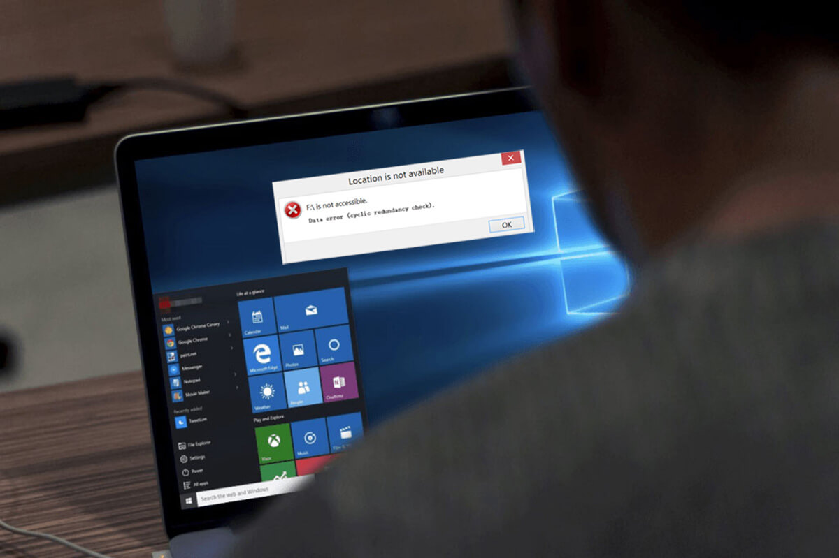 4 Solutions To Fix Data Error Cyclic Redundancy Check Error On Windows