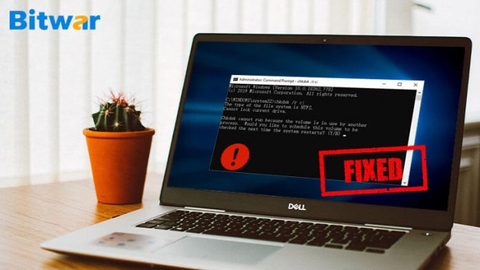 [FIXED] "Chkdsk Cannot Continue In Read-Only Mode" Error on Windows